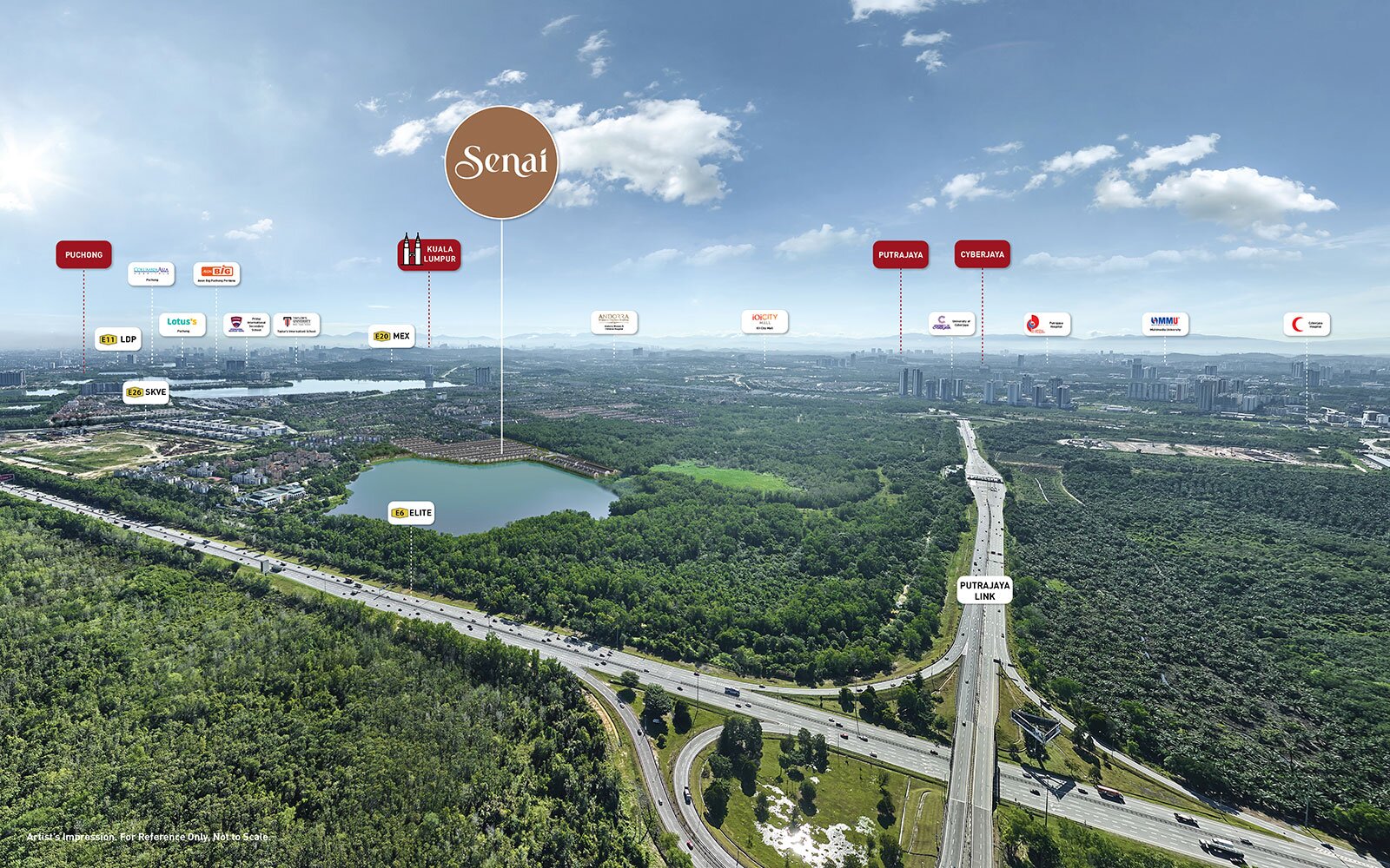 Selangor Dredging Bhd Unveils Senai: New Lakeside Residential ...